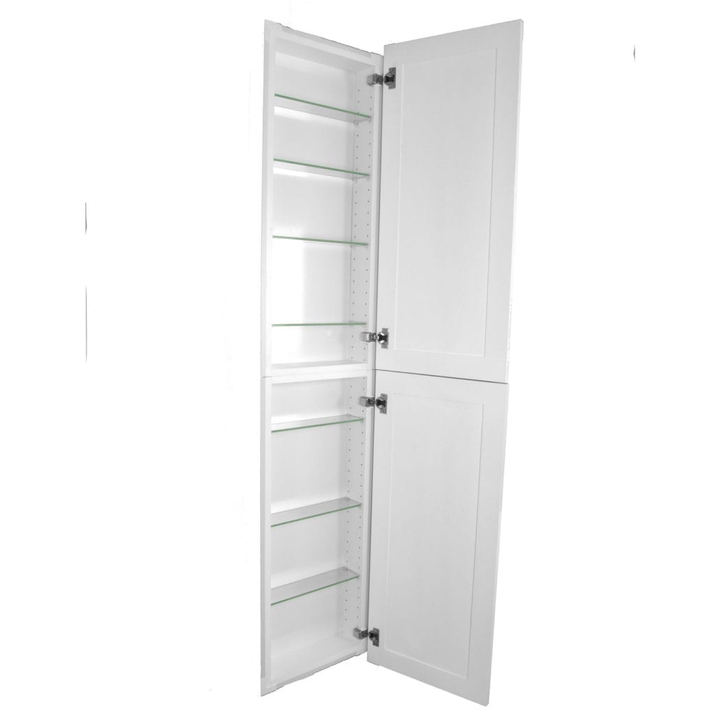 Franklin Shaker Style Recessed In-Wall Solid Wood Cabinet