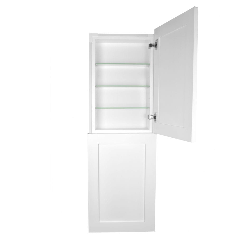 Franklin Shaker Style Recessed In-Wall Solid Wood Cabinet