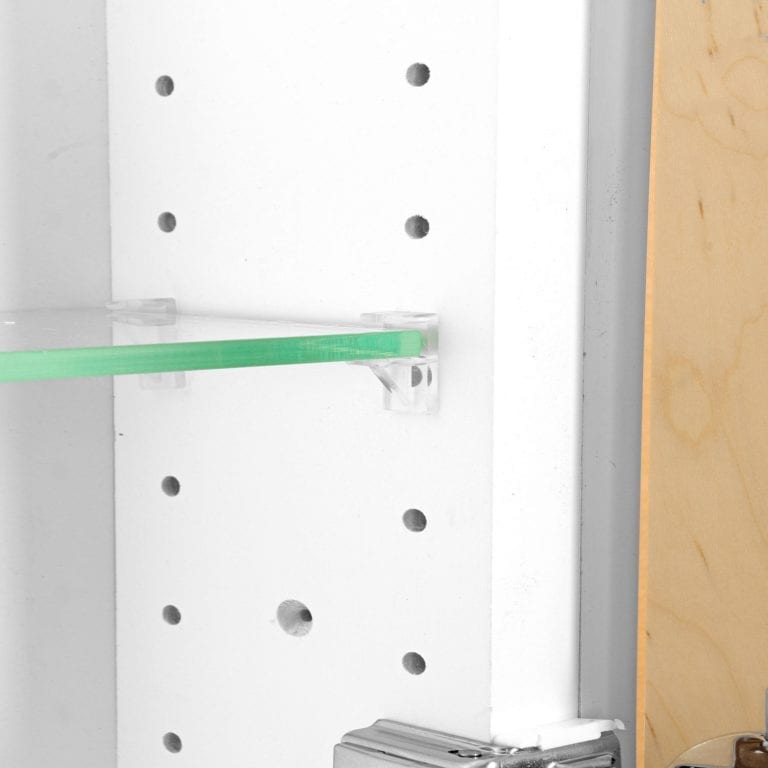 Franklin Shaker Style Recessed In-Wall Solid Wood Cabinet