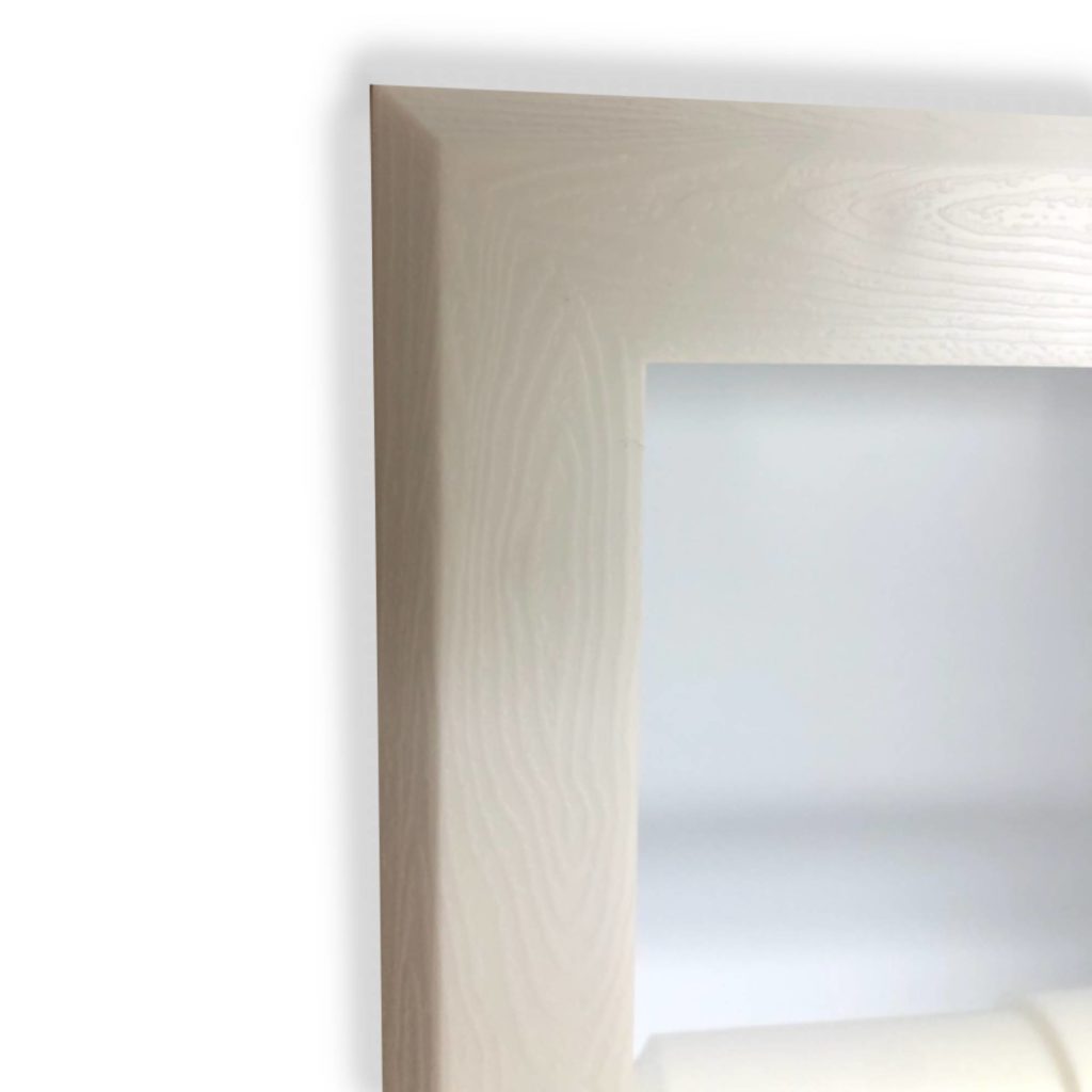 Rebel-7 recessed in wall plastic toilet paper holder - 5.5 x 5.5 - WG ...