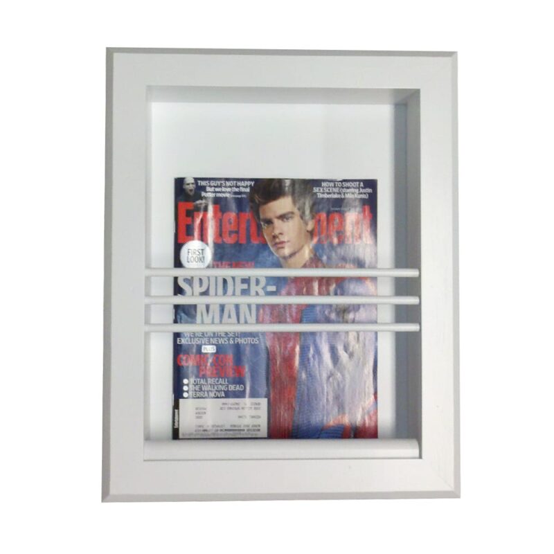 Monterey-6 Recessed Magazine Rack - WG Wood Products