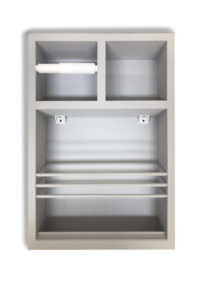 Monterey-12 On the wall Magazine Rack Toilet Paper Holder Combination ...