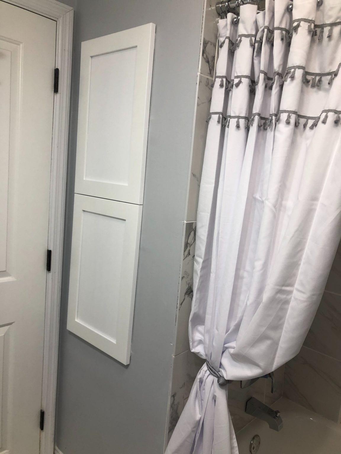 Franklin Shaker Style Recessed In-Wall Solid Wood Cabinet