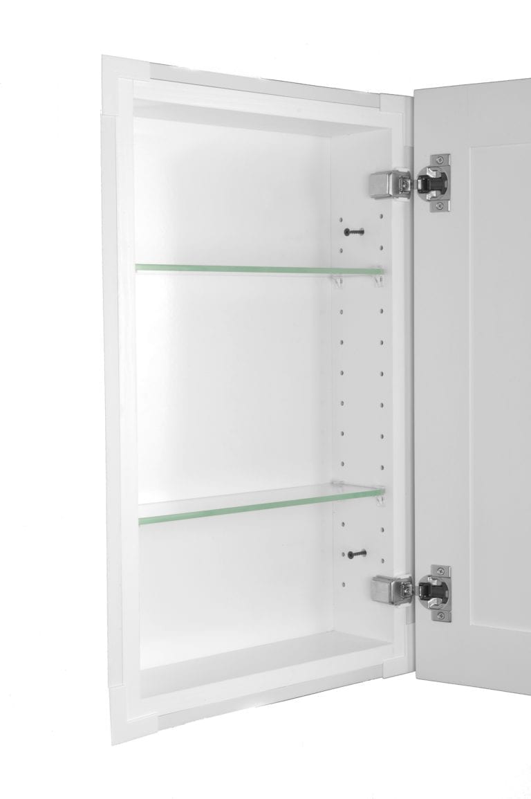 Franklin - Shaker-Style Frameless Recessed Medicine Cabinet